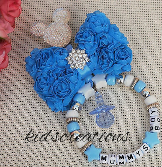 Personalised Stunning Pram Charm in Blue for Baby Boys Ideal | Etsy