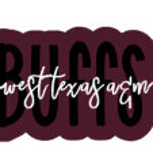 WTAMU Digital SVG Downloads - Etsy