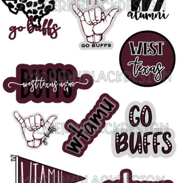Wtamu svg - Etsy Nederland