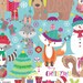 Christmas Woodland Clipart-woodland Animals Clipart-christmas Clip Art ...
