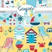 Beach Clipart and Digital Paper Set-beach Clip Art-nautical Clipart ...