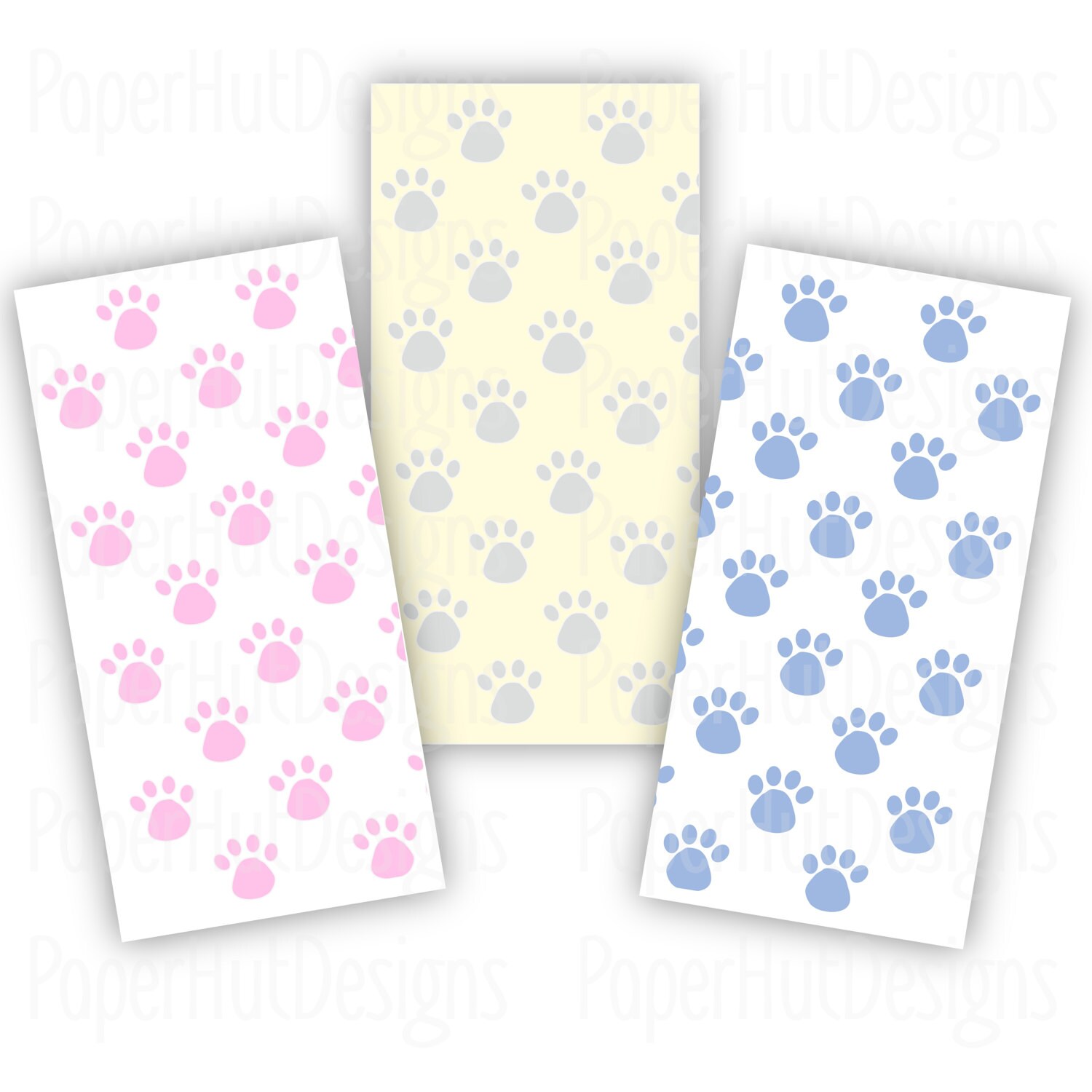 Puppy Dog Clipart and Puppy Clip Art & Paw Print Digital - Etsy