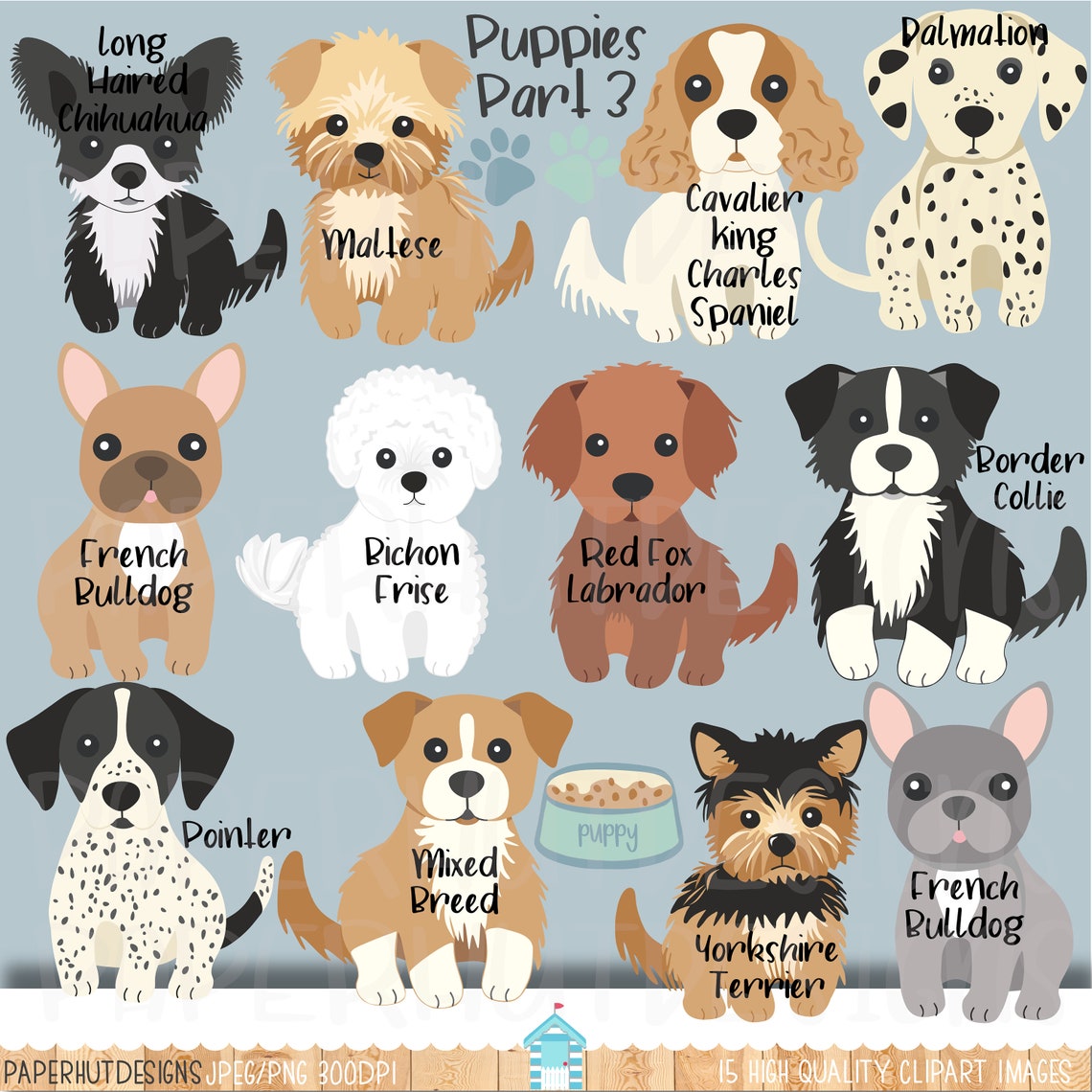 Puppy Dog Clipartdog Clipartpuppiesdog Clip Artpuppies - Etsy