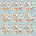 Woodland Animals Digital Papers Autumn Winter Forest Friends Digital ...