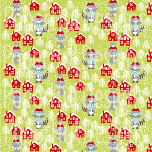 Christmas Digital Papers-christmas Clipart-woodland Animals Clip Art ...