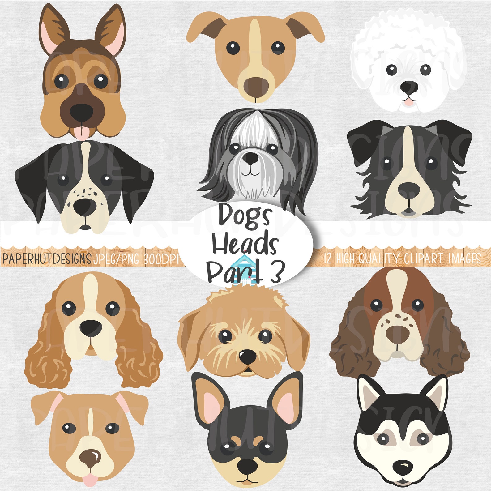 Dog Faces Clipart-cute Puppy Faces Clipart-dog Clip Art-puppy Clipart ...