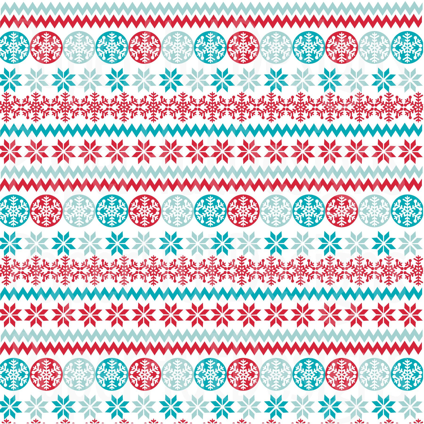 Christmas Digital Papers-christmas Clipart-woodland Animals - Etsy UK