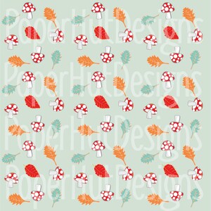 Woodland Animals Digital Papers-autumn Forest Animals Digital Scrapbook ...