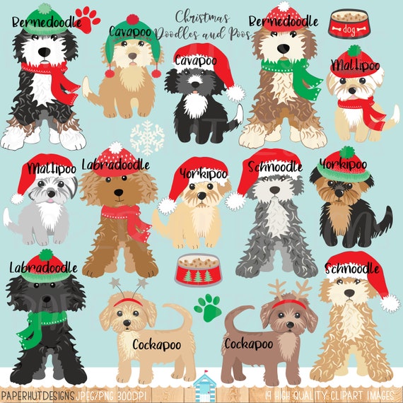 Christmas Dog Clip Art