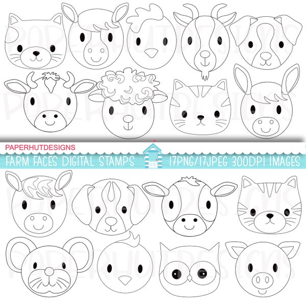 Digital Stamps - Etsy