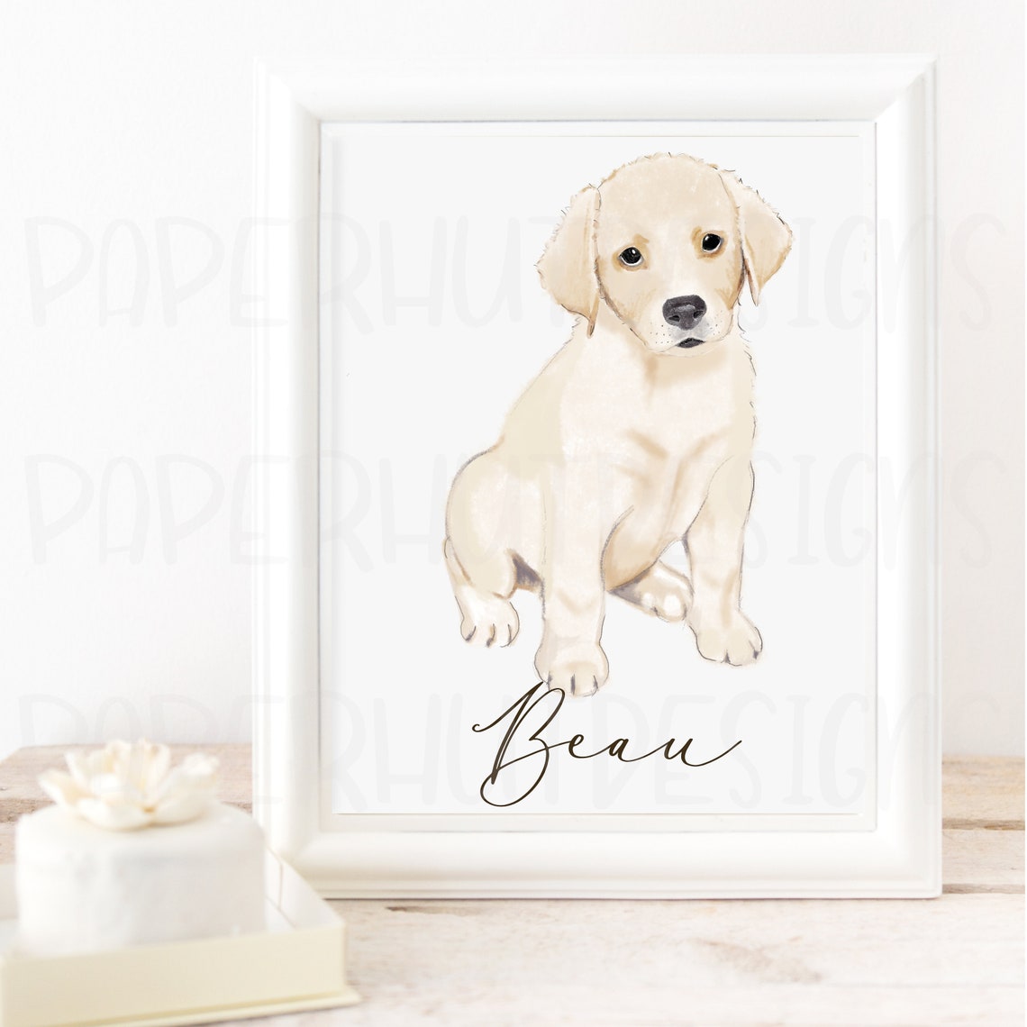Watercolor Golden Labrador Digital Clipart Designsublimation | Etsy