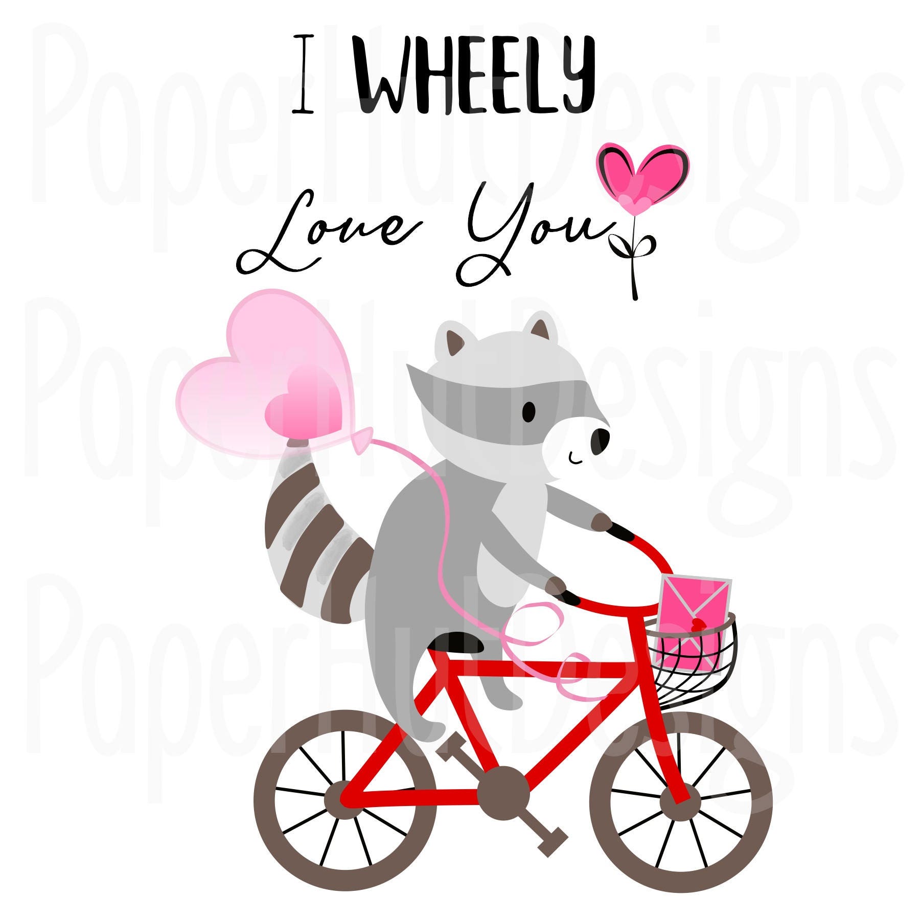 Valentine Clipart-woodland Animal Clipart Cute Valentine Clip | Etsy