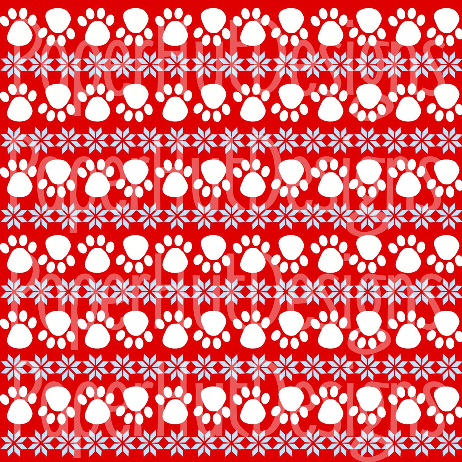 Christmas Dog Clipart and Digital Paperschristmas Dog Clip | Etsy