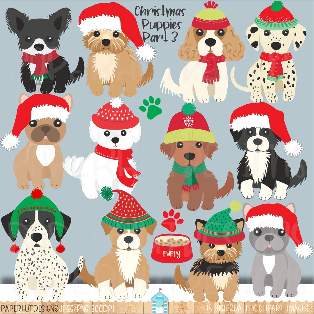 Christmas Puppy Dog Clipart|puppies|dog Clip Art|puppies Clip Art ...