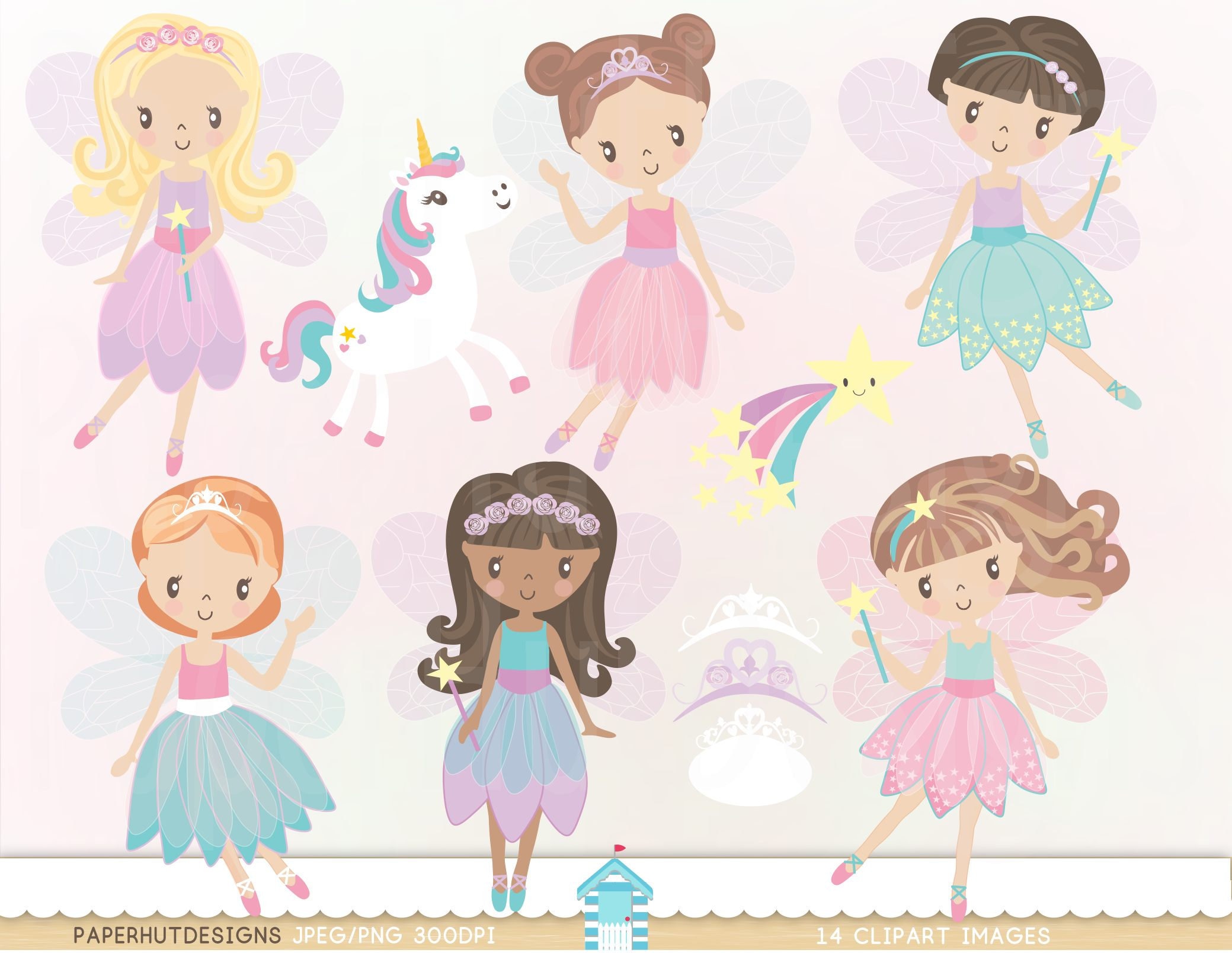 Cute Fairy Clip Art