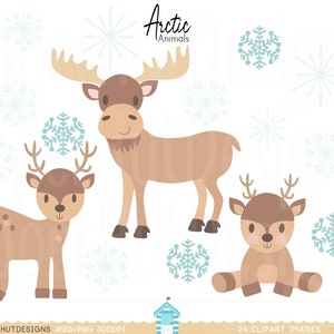 Arctic Animals Clipart-polar Animals Clipart-arctic Animals Clip Art ...