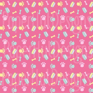 Puppy Dog Clipart and Dog Digital Papers Set puppy Clip Art Dog Clipart ...