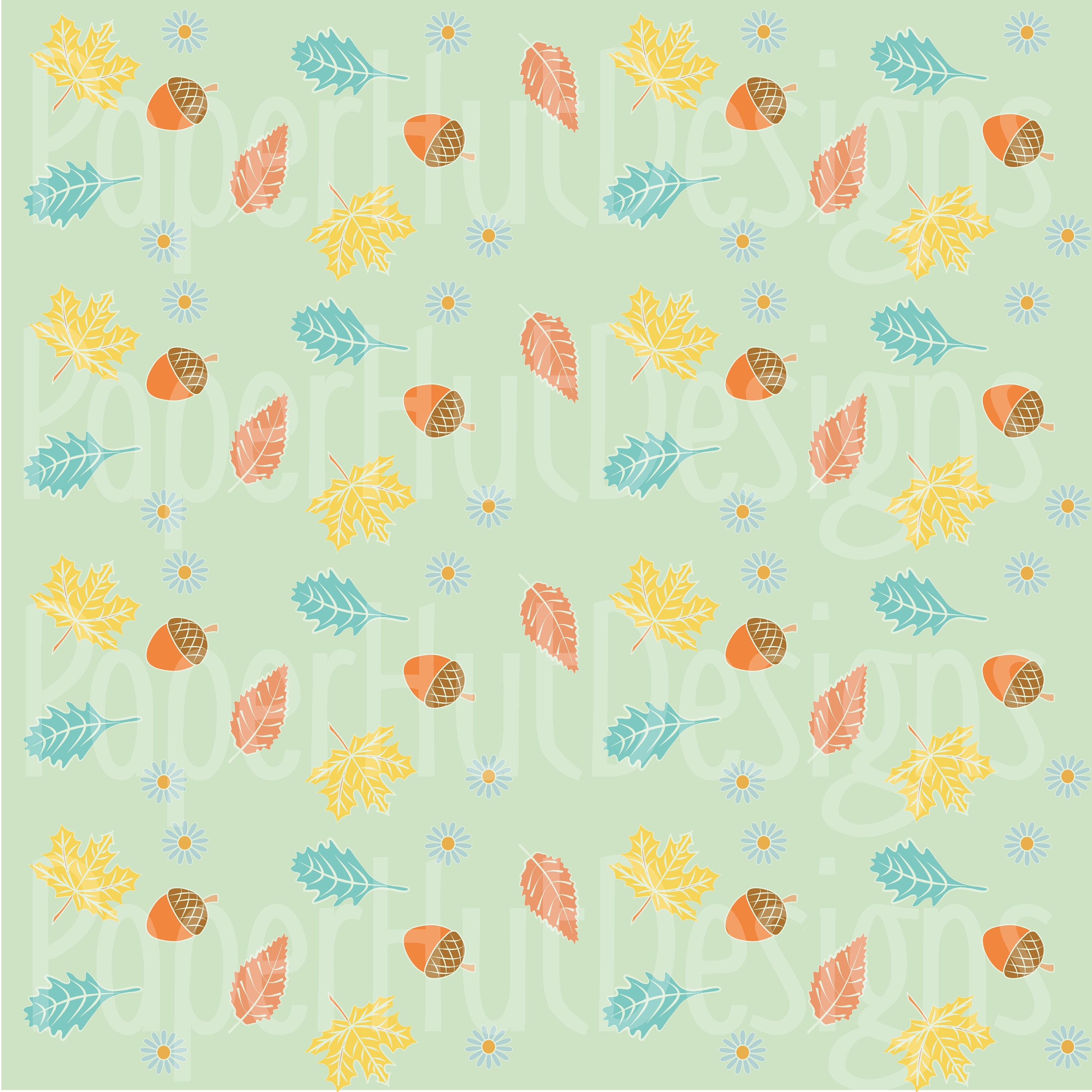 Fall Digital Papers-Autumn Digital Papers-Autumn Scrapbook | Etsy