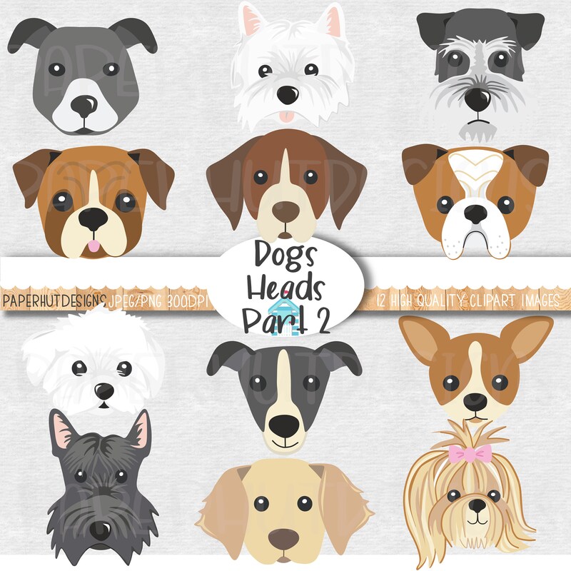 Dog Clip Art - Etsy