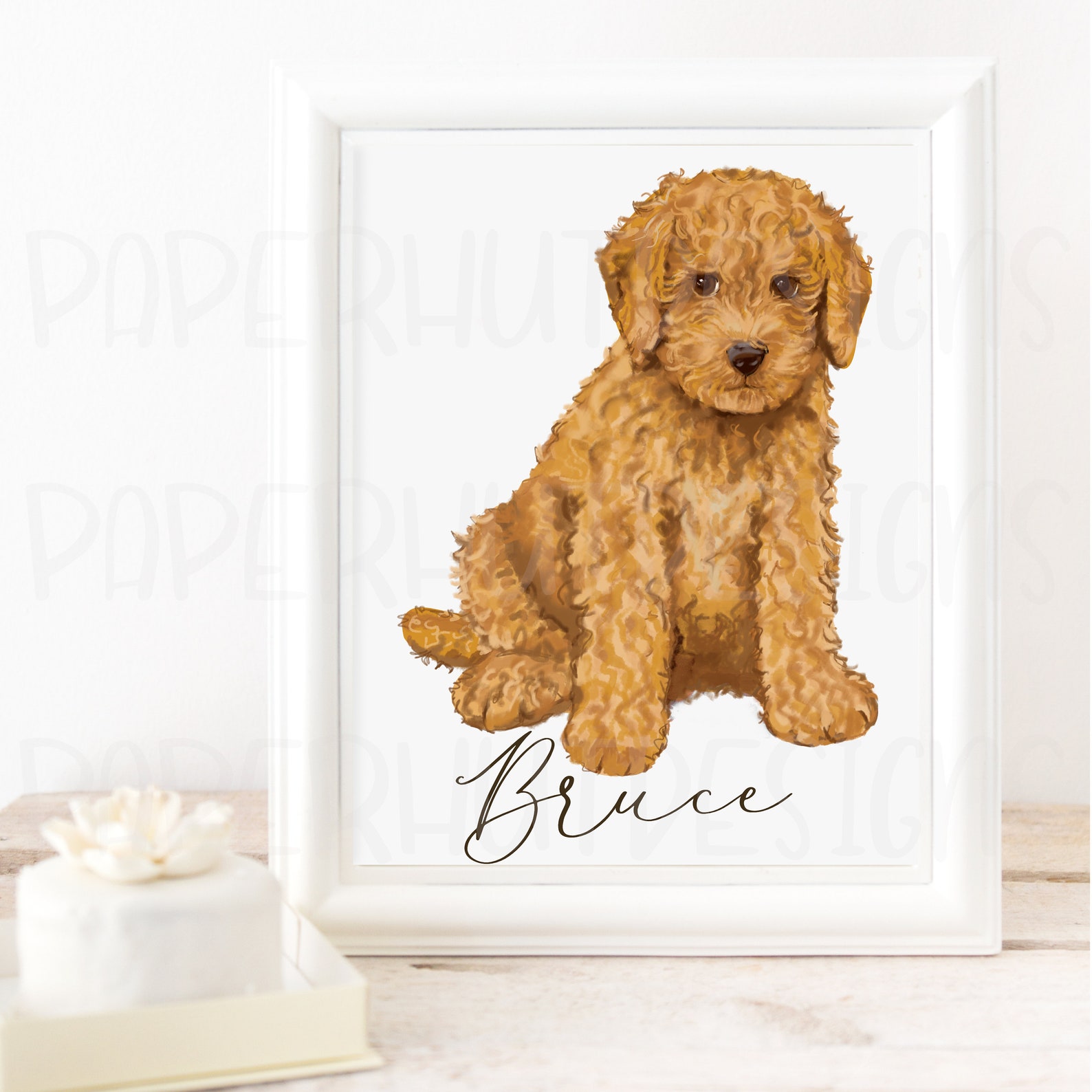 Watercolor Cockapoo Digital Clipart Designsublimation - Etsy UK