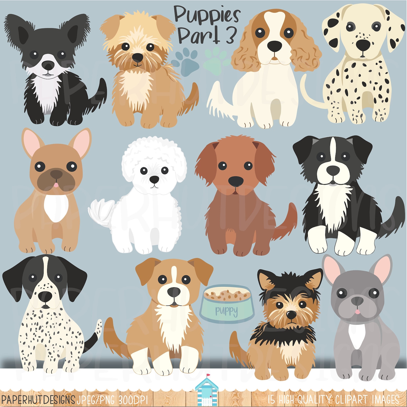 Puppy Dog Clipartdog Clipartpuppiesdog Clip Artpuppies - Etsy