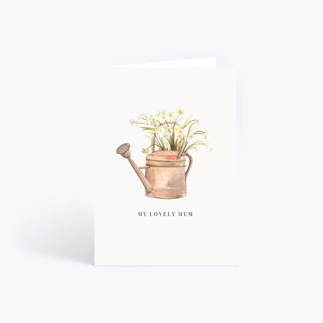 Happy Mother's Day Floral Watering Can - Etsy