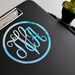 Lily Inspired Monogram Clipboard Case - Etsy