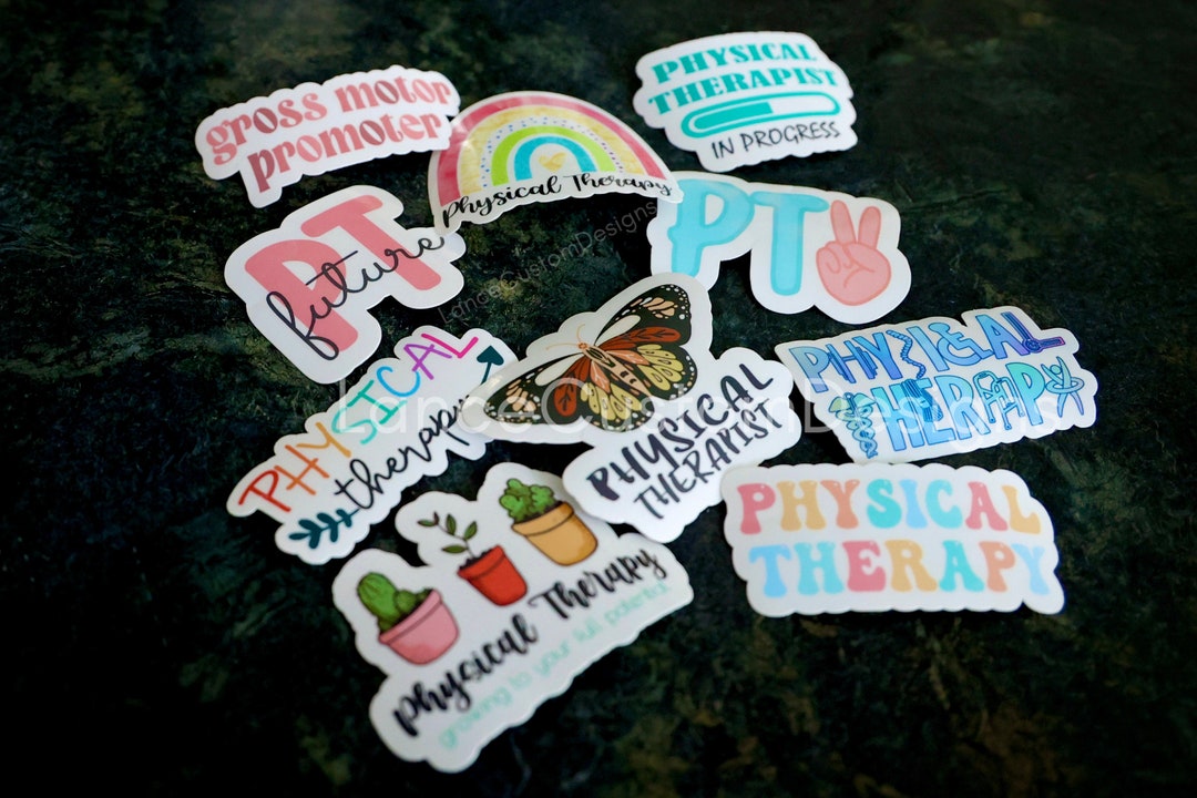 Physical Therapy Stickers - Etsy
