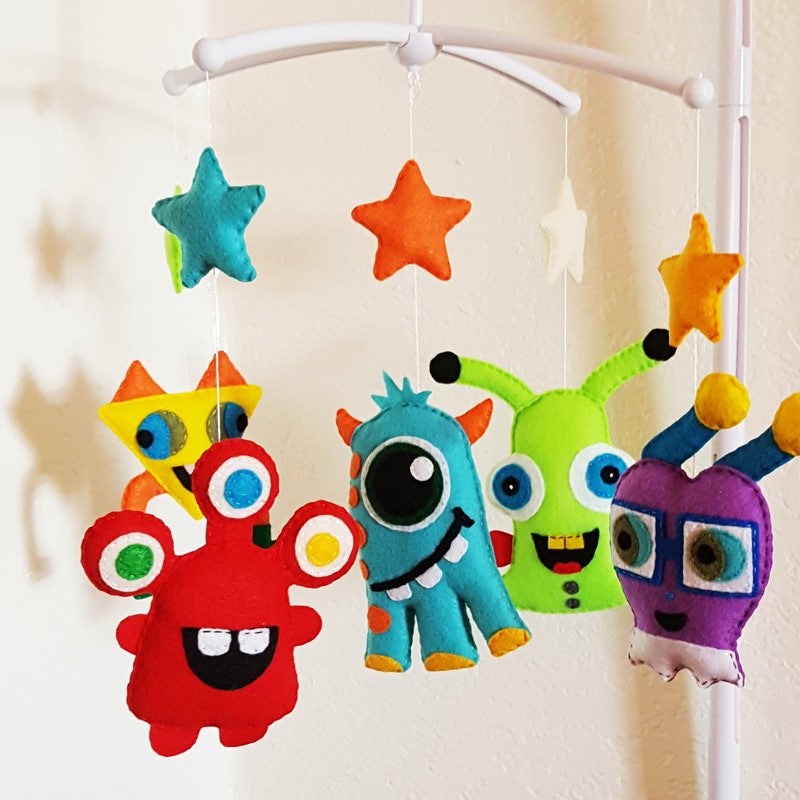Felt Monsters - Etsy