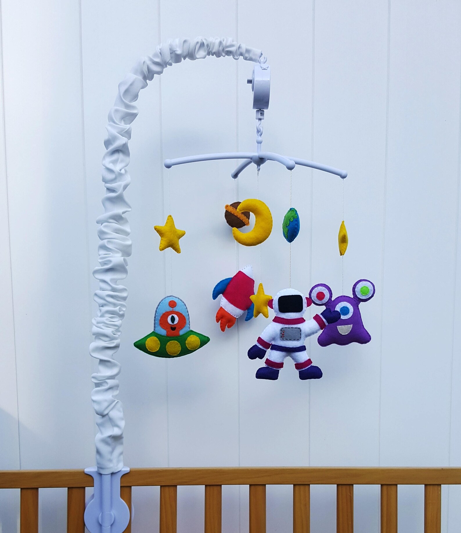 Space Baby Mobilebaby Girl Crib Mobilealien Crib Mobilebaby - Etsy