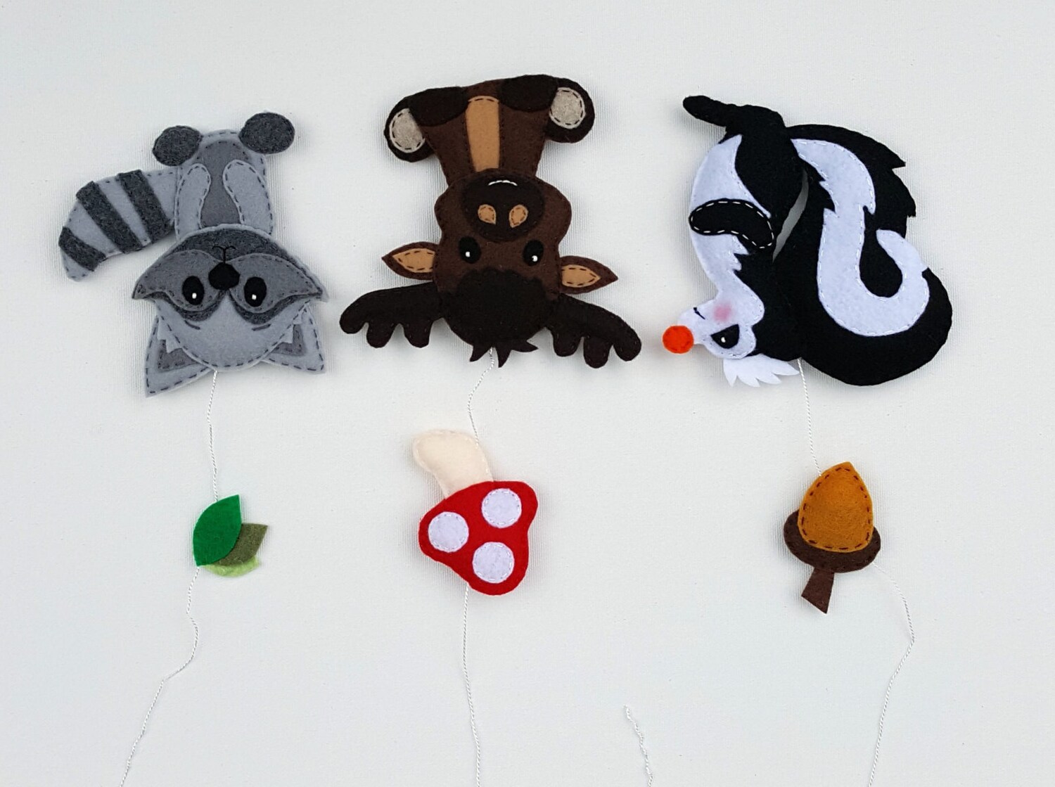 Cute Mobile Woodland Animals Baby Mobile Gift for Baby Felt - Etsy