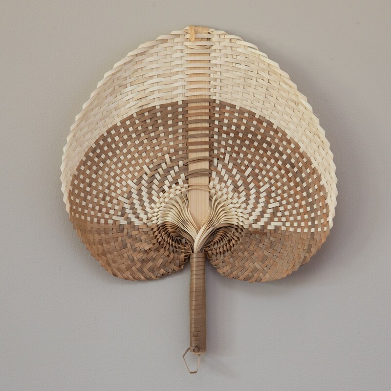 Palm Leaf Hand Fans - Etsy