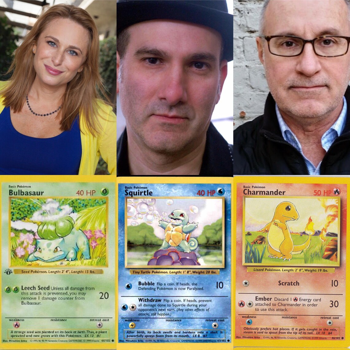 Autographed Pokemon Cards Get All 3 Starters Signed by the - Etsy