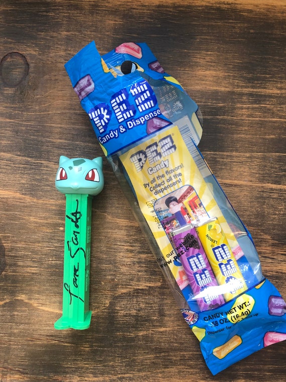 Pokemon Bulbasaur Pez Dispenser Autographed by Voice Actor | Etsy