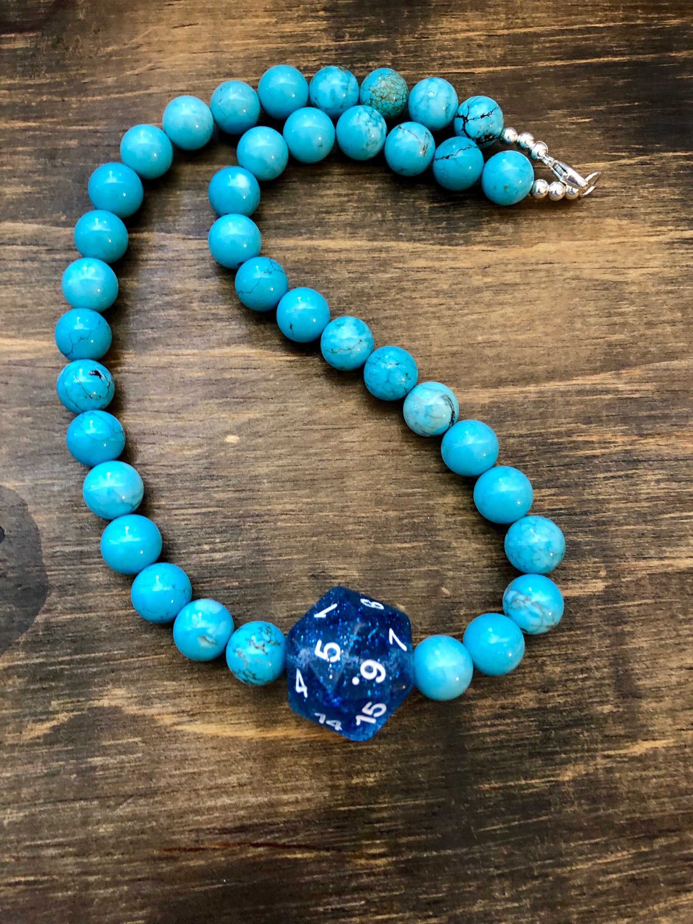 Collar de mazmorras y dragones collar DnD cuentas de - Etsy España