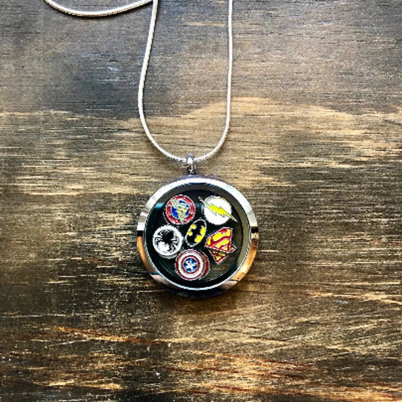 Superhero Necklace - Etsy