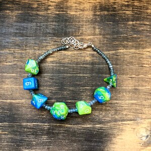 Critical Role Bracelet, 6 1/4-8", Dnd, MTG, Apatite, Sterling Silver ...