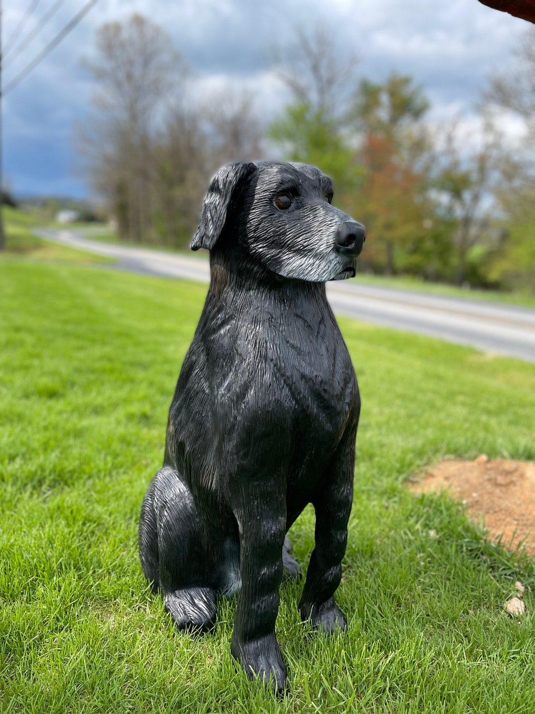 Dog Carving— Chainsaw Carved Pets - Etsy