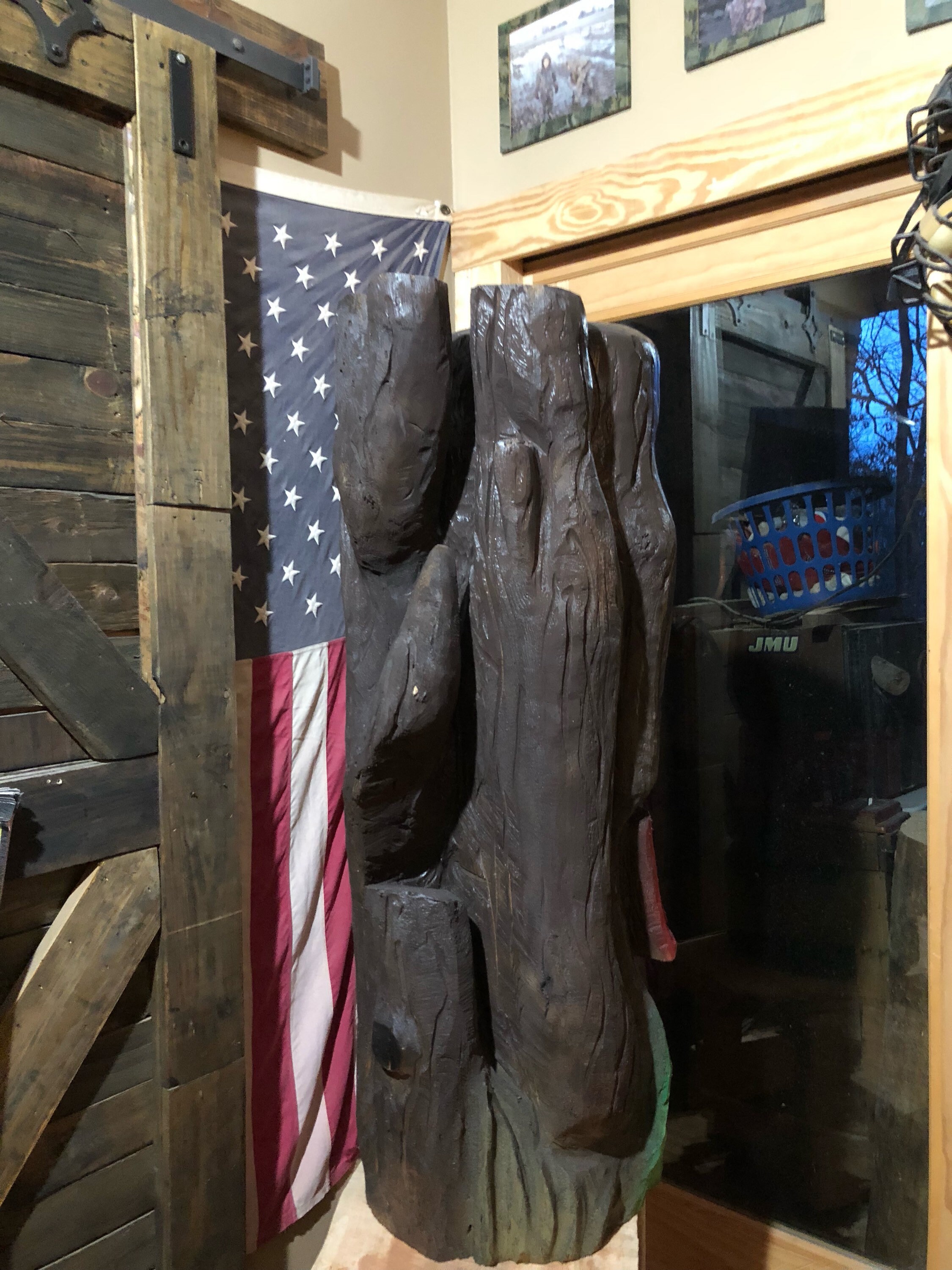 Chainsaw Carved Welcome Bear, 4' - Etsy