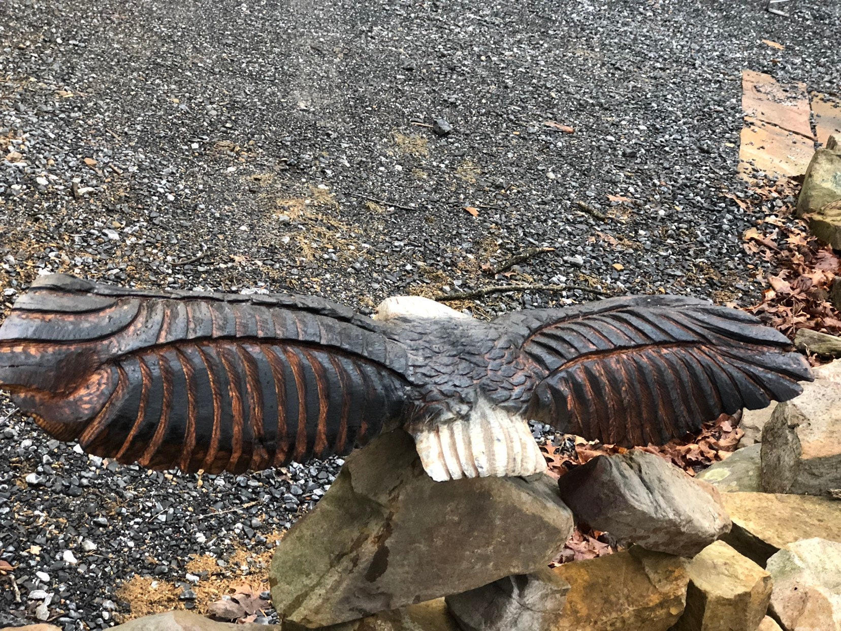 Chainsaw Carved Eagle - Etsy