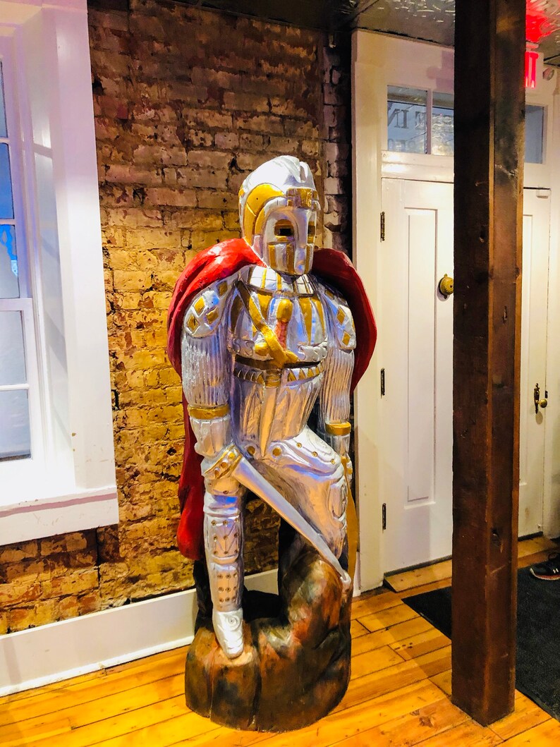 Chainsaw Carved Knight - Etsy