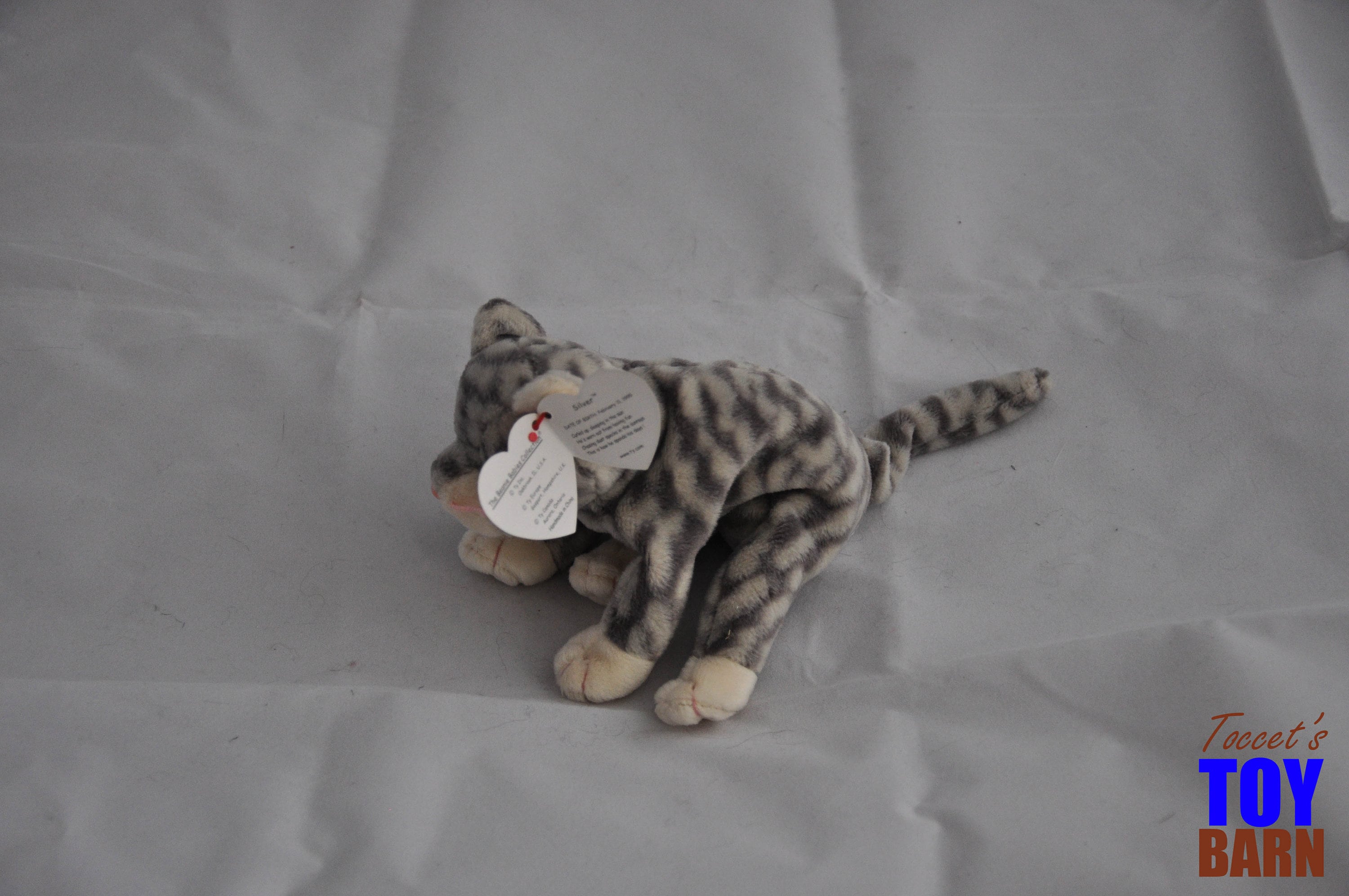 Silver the Cat Vintage 1999 Ty Beanie Baby