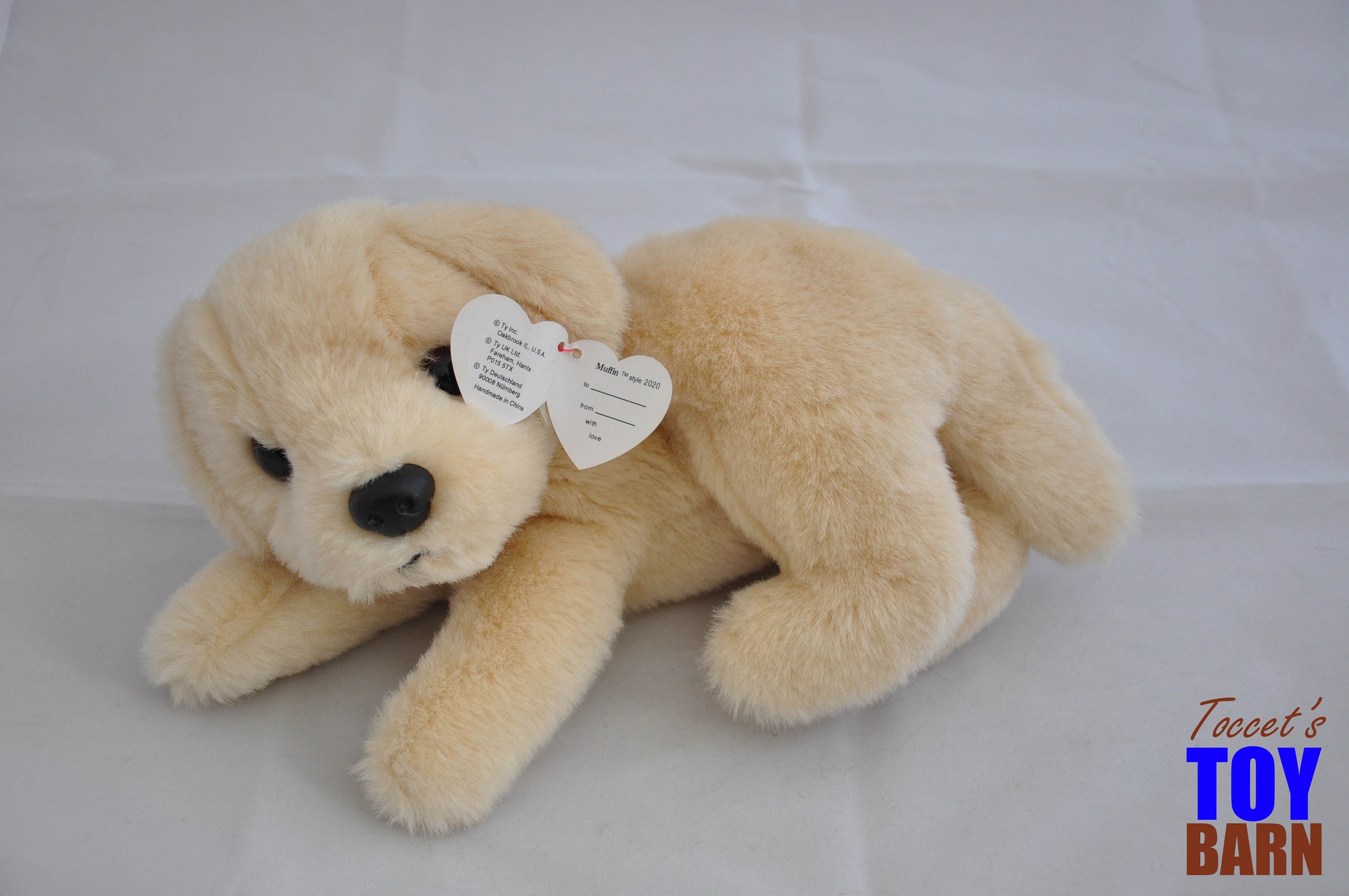 Muffin the Adorable Vintage 1995 Ty Beanie Buddy Puppy Dog Plush ...