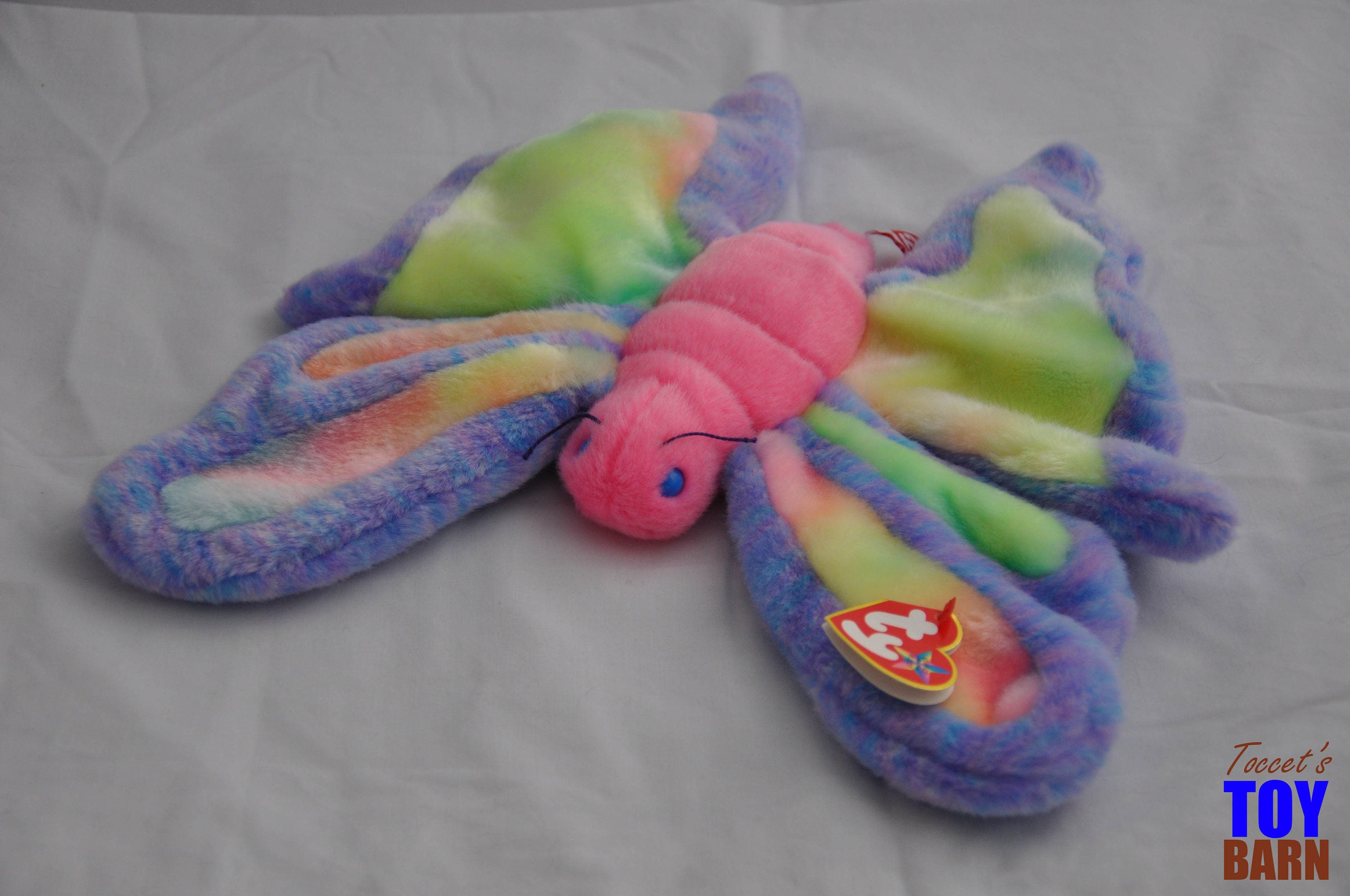 Flitter the Butterfly Vintage 2000 Ty Beanie Buddy