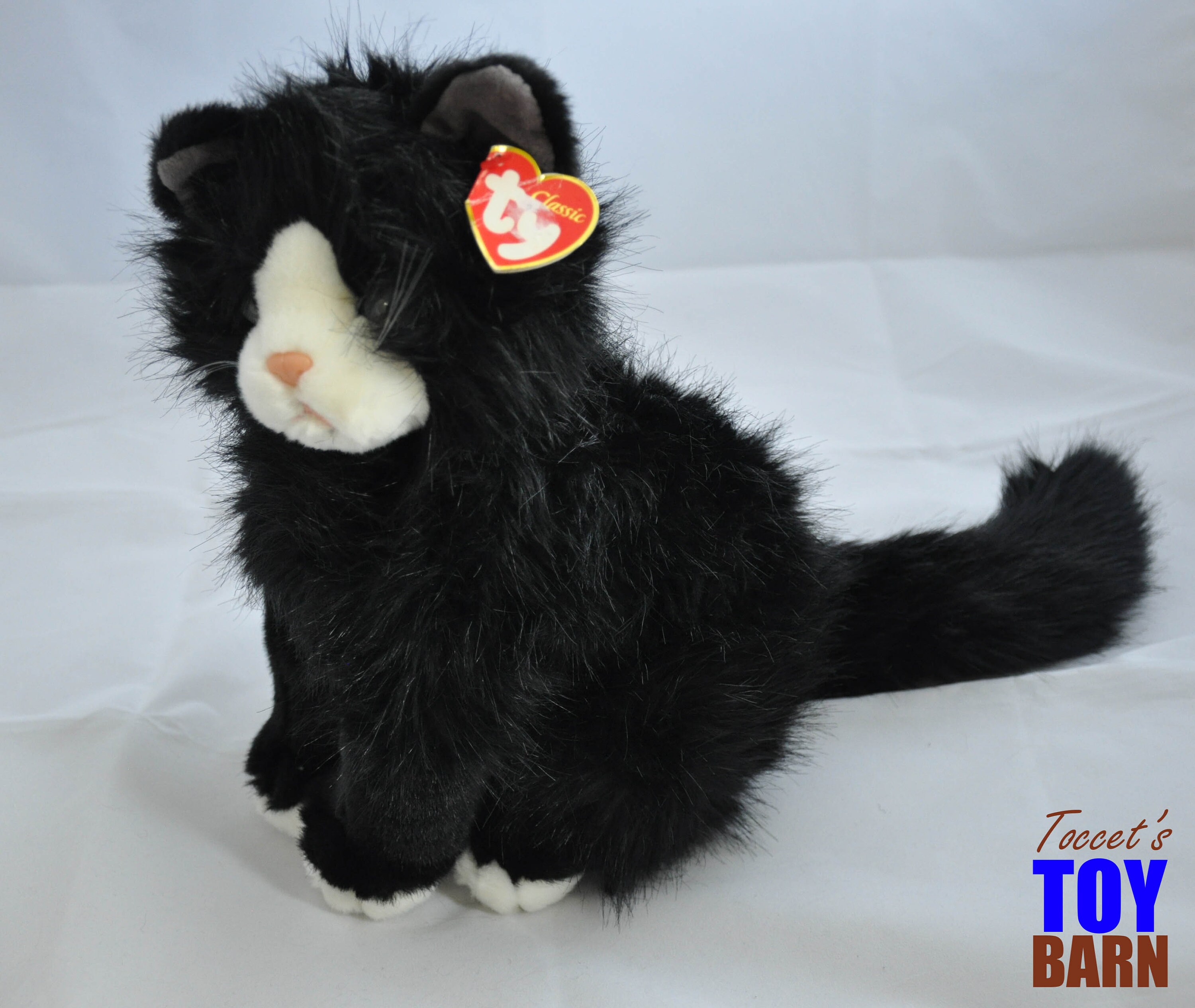 Vintage 1999 Ty Shadow the Cat Beanie Buddy