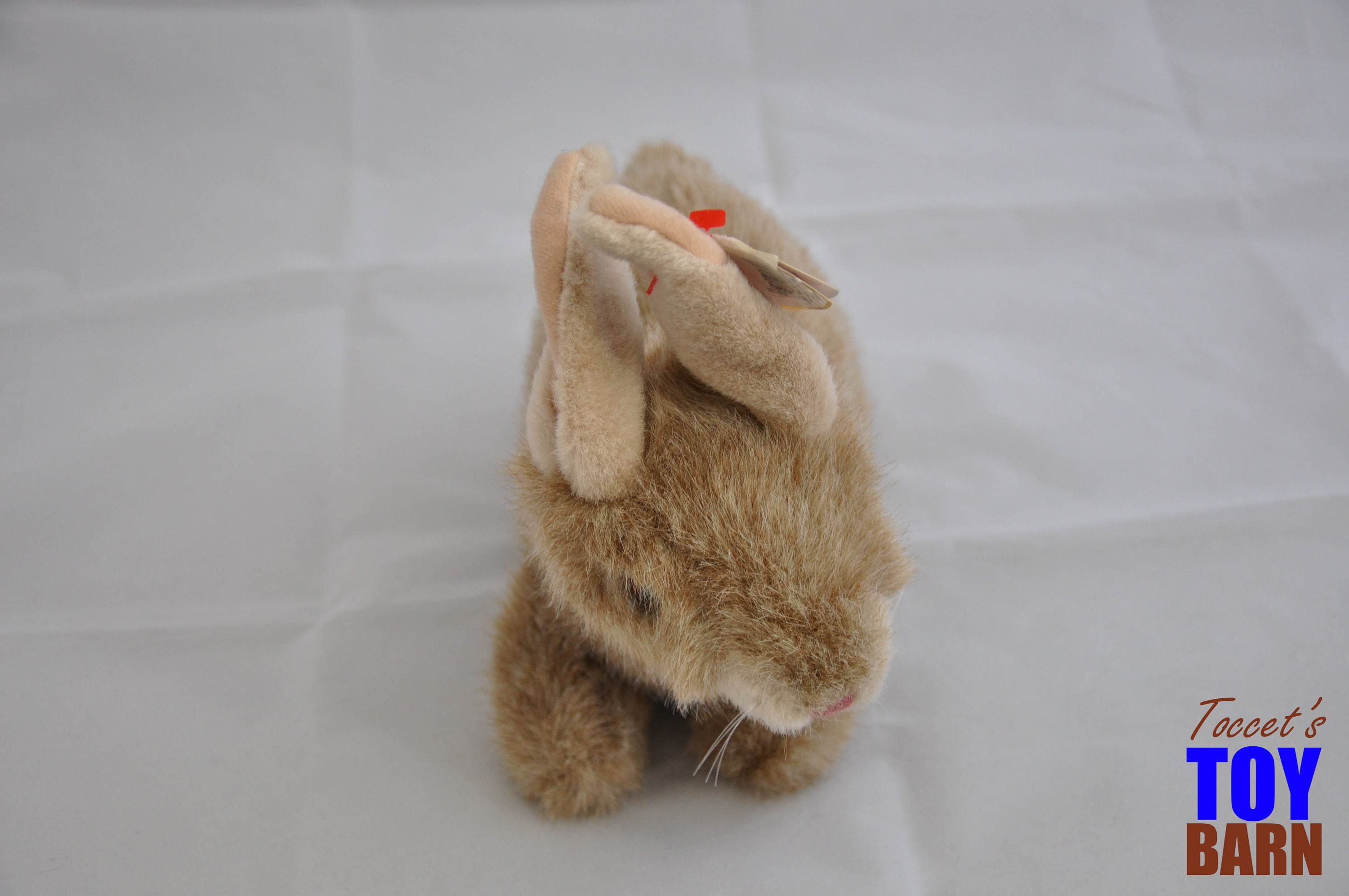 Buttons the 1997 Vintage Ty Beanie Buddy Stuffed Plush Animal Bunny Rabbit