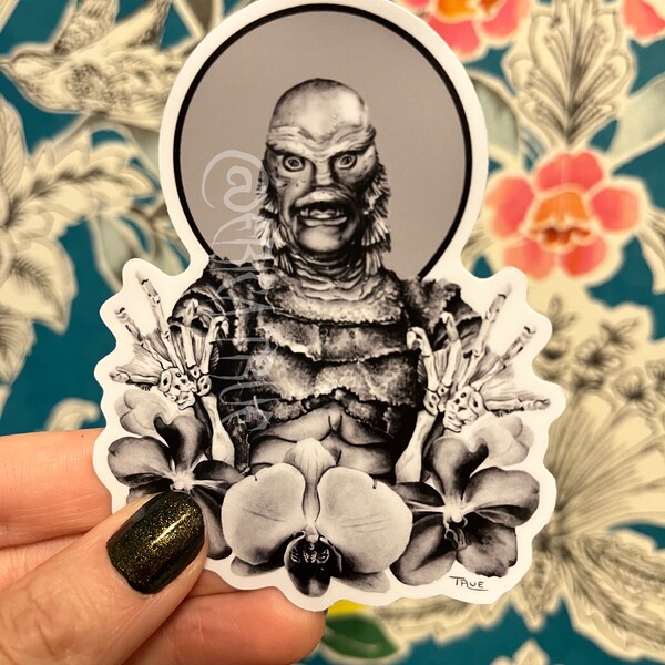 Monster Logo Decal - Etsy