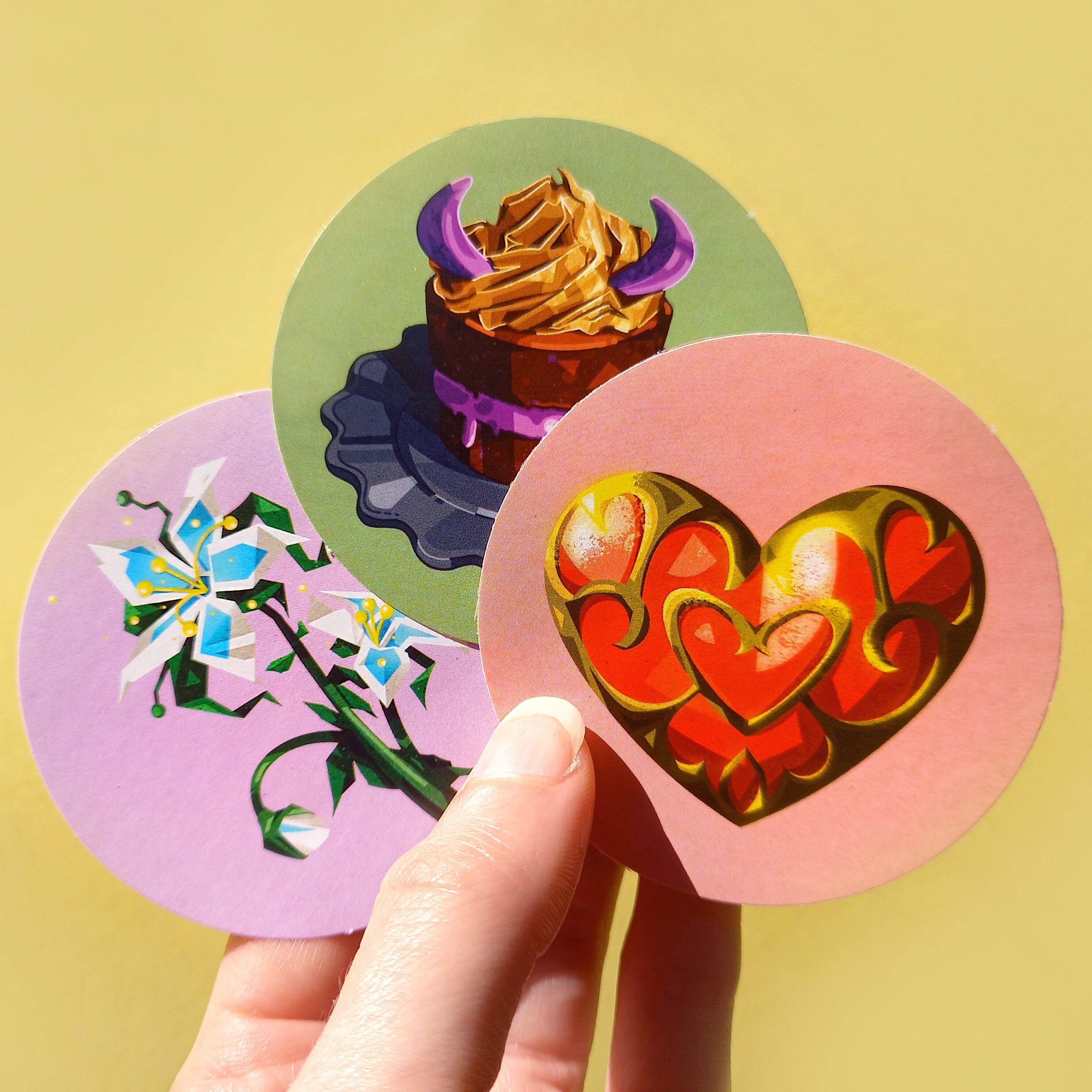 Zelda BOTW Sticker Set Silent Princess Monster Cake & Heart | Etsy