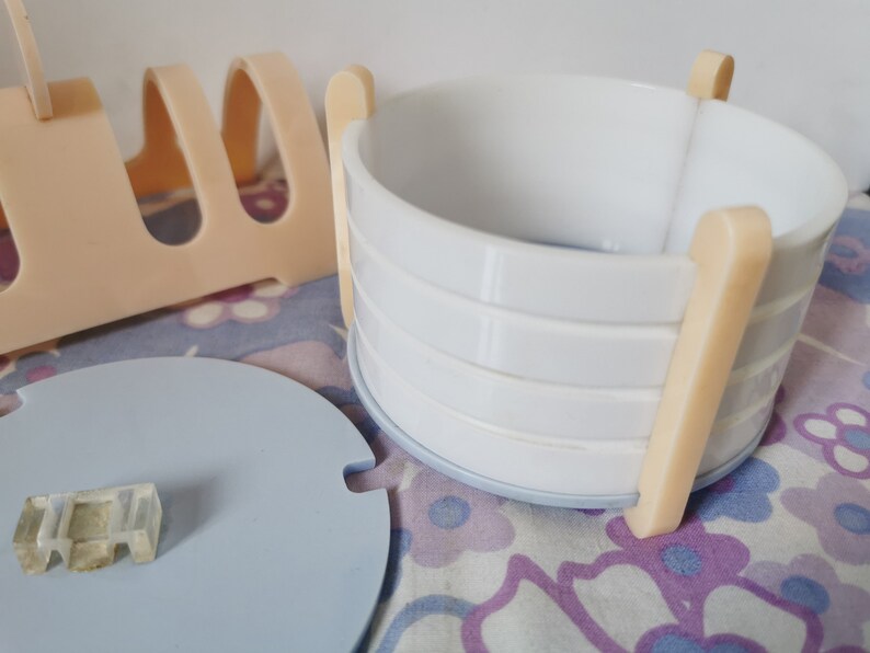 Vintage Art Deco Bakelite Toast Rack and Lidded Pot. 1930s Early ...