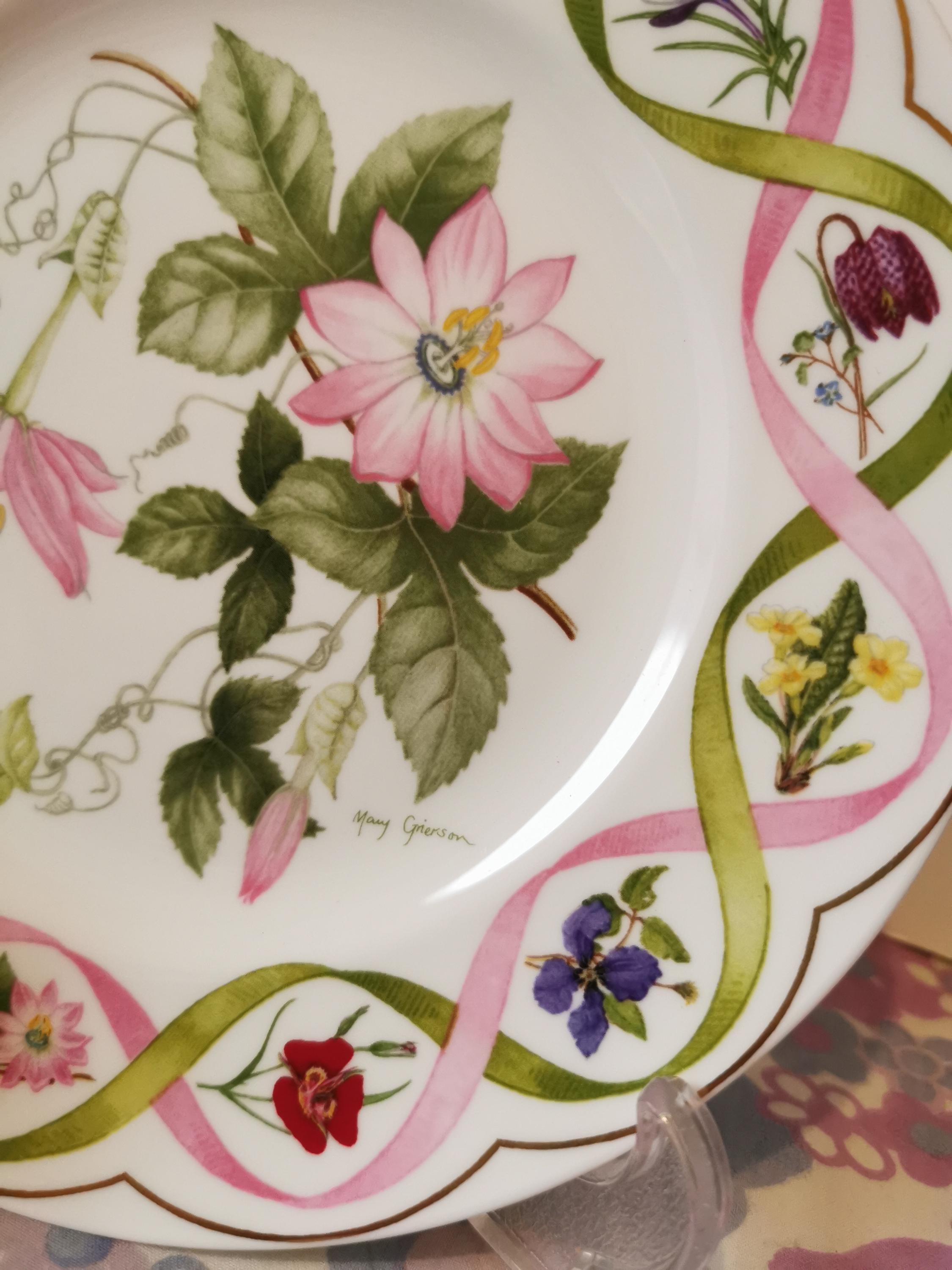 Vintage Wedgwood Bone China "the Flower Artists of Kew" Passion Flower ...